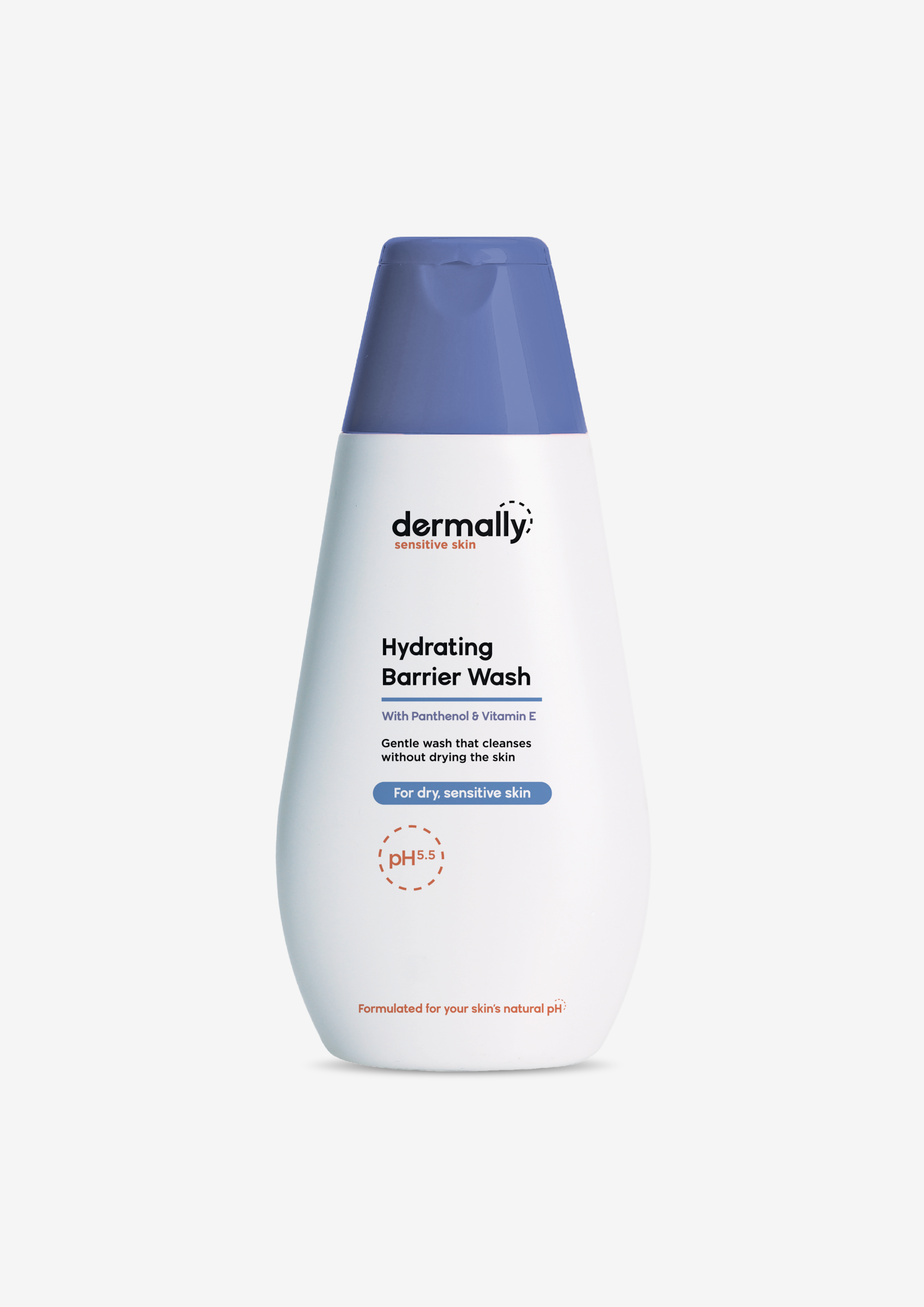 Dermally Sensitive Skin Hydrating Barrier Wash - Soap-Free Cleanser for ...